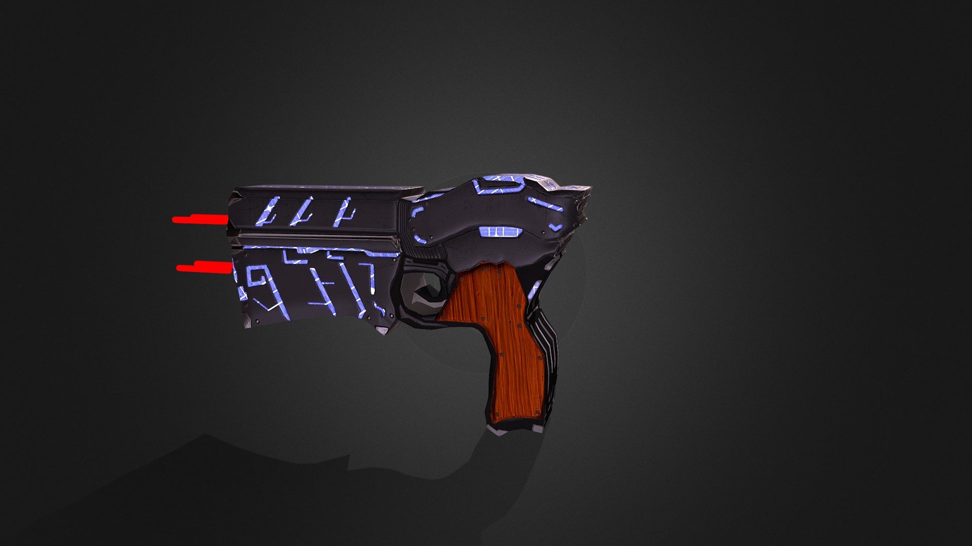 Space Gun - Download Free 3D model by soned20 [7c06588] - Sketchfab