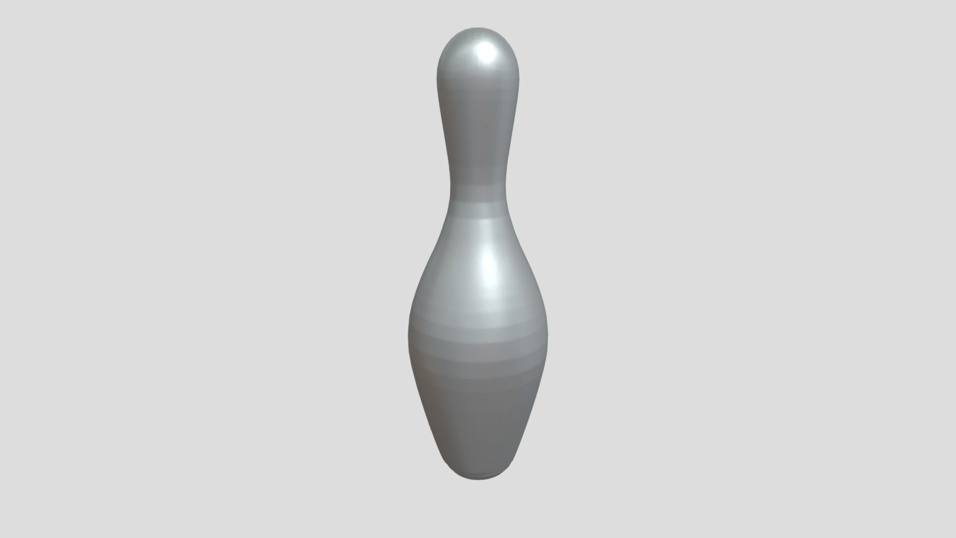 A standard bowling pin - 3D model by s18010591 [7c08234] - Sketchfab