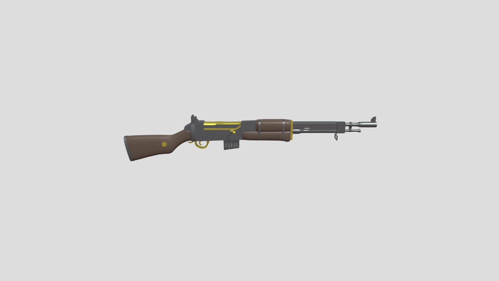 Brown M1 Rifle - Download Free 3D model by Pavluha (@klopikc) [7c0bf4d ...