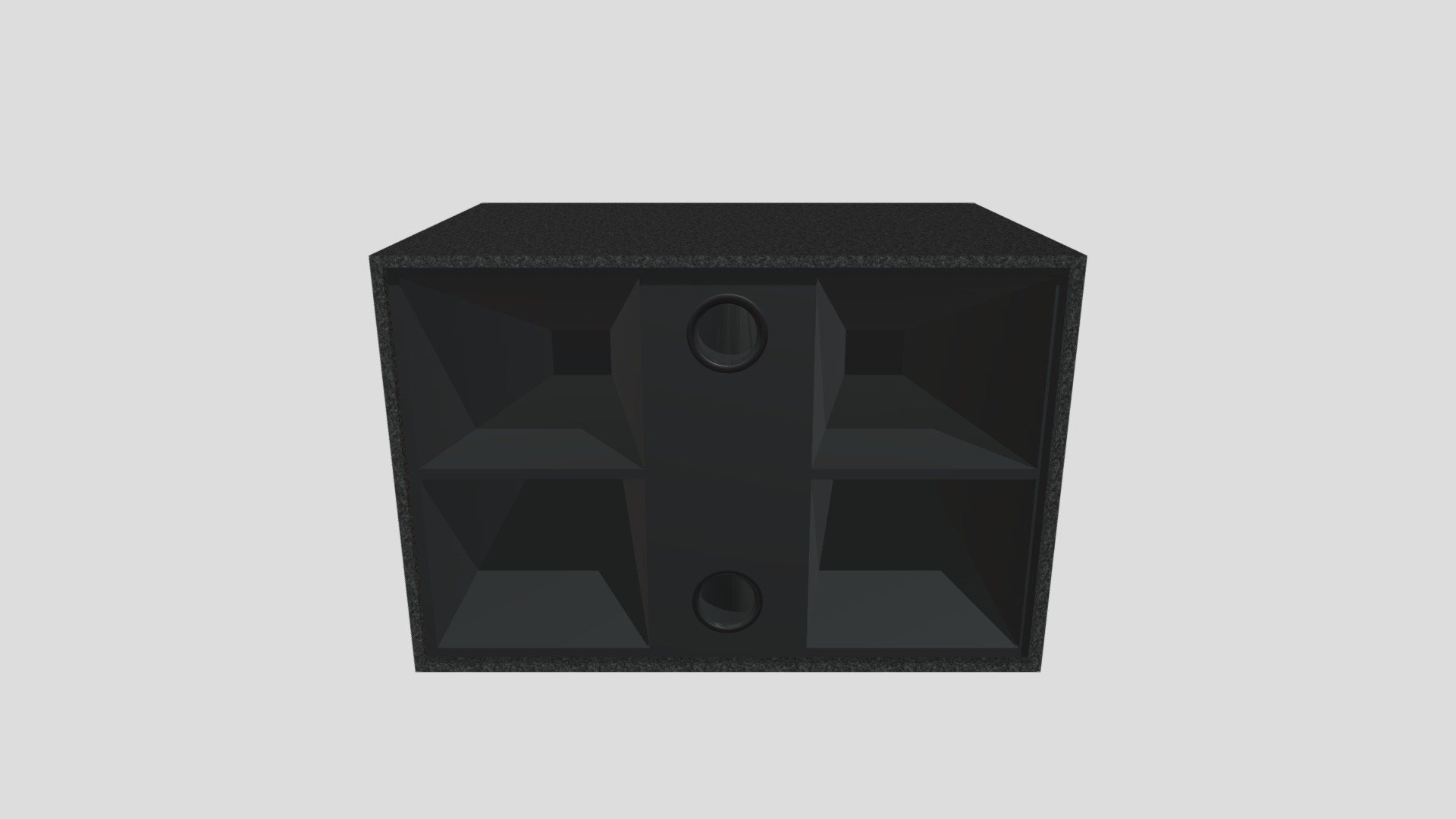 Bass Bin 1 - Subwoofer - Download Free 3D model by darksoundlab ...