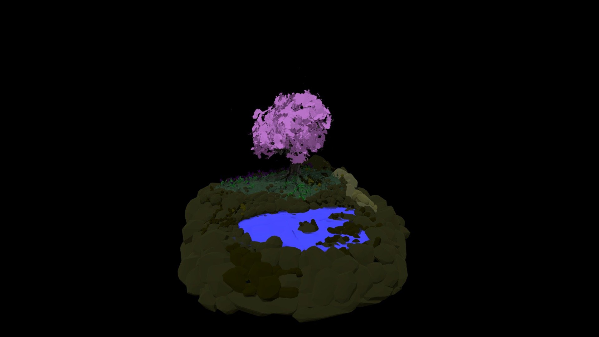 Pink Flowering Tree - Download Free 3D model by Colleen.Patricia ...