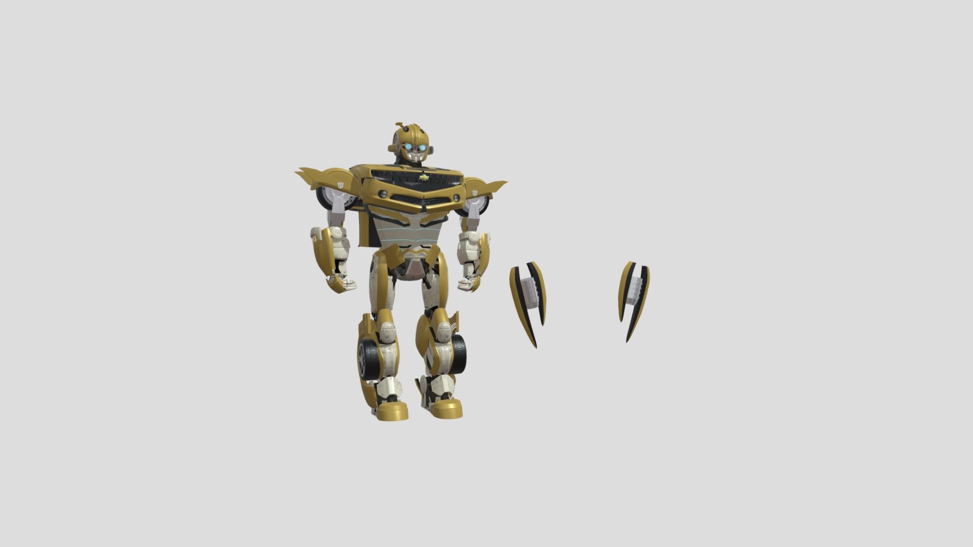Bumblebee rigged - Download Free 3D model by Blender user Srikanth M ...