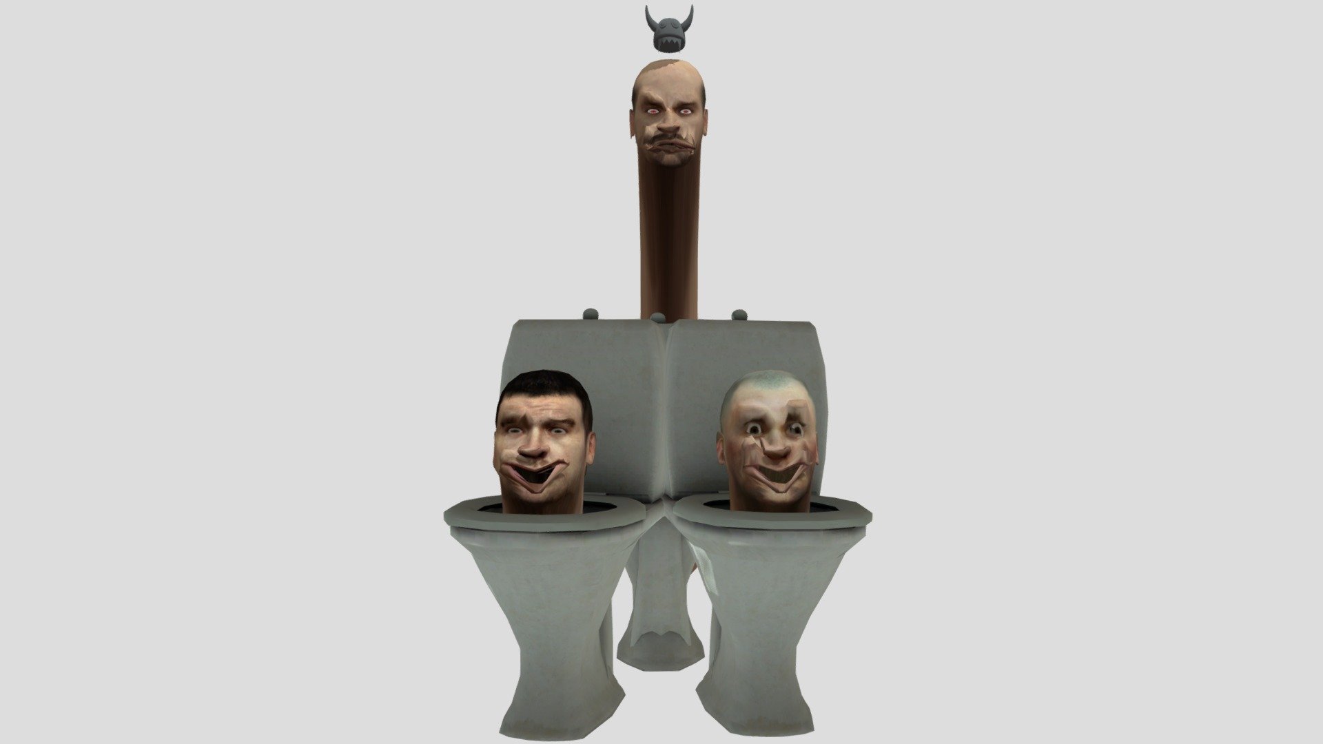 Bug skibidi toilet triplet - Download Free 3D model by What the heck ...