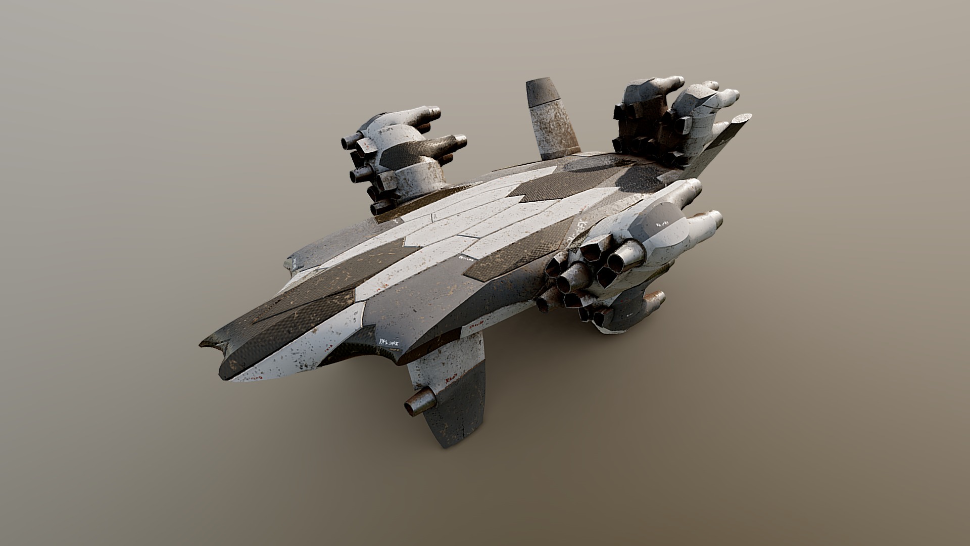 Procedural Hard Surface Modeling Test 10.019 - 3D model by asaito ...