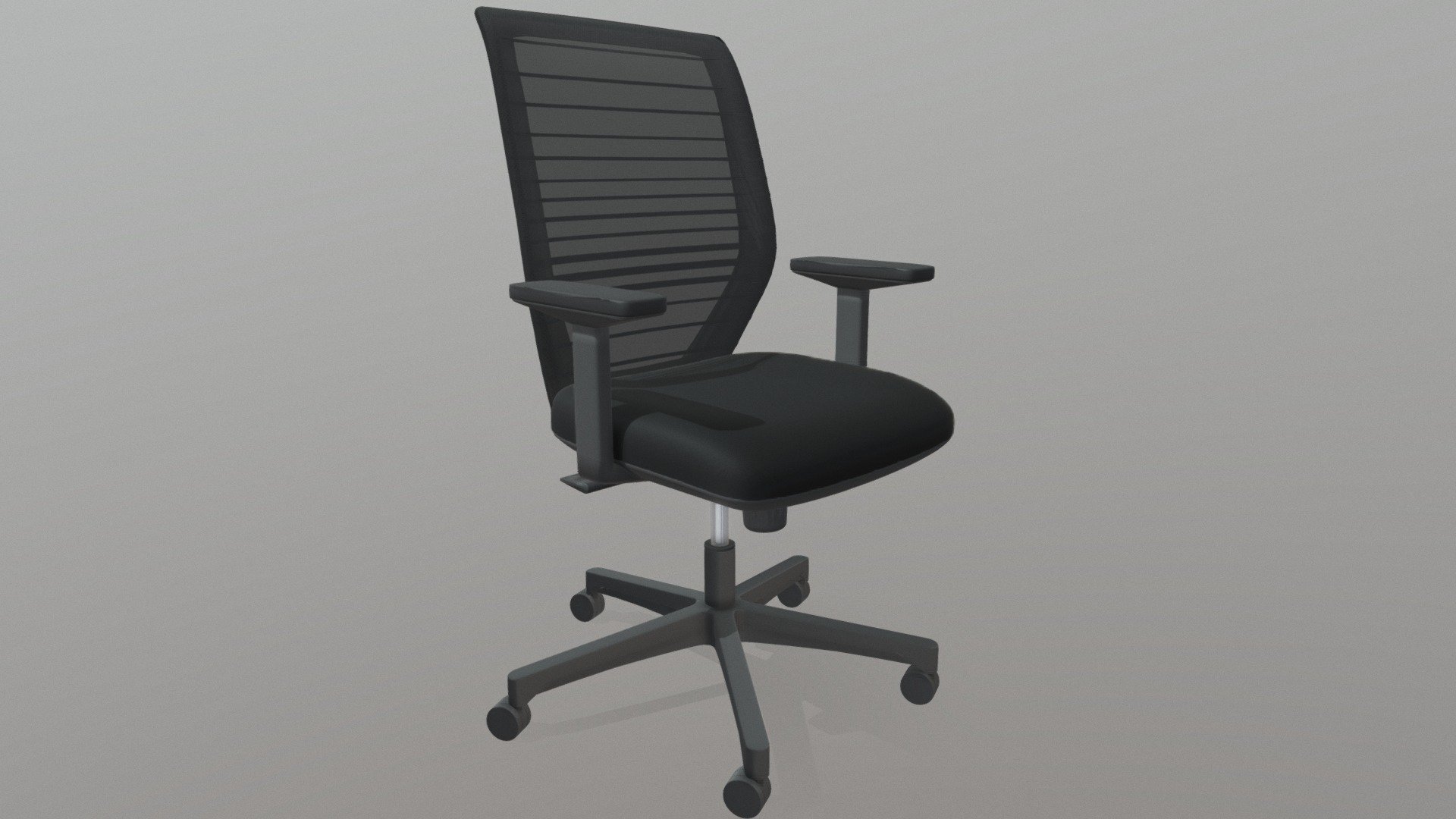 Swan Mesh Office Chair - 3D model by JasonL (@mauri.schnyder) [7c1324b ...