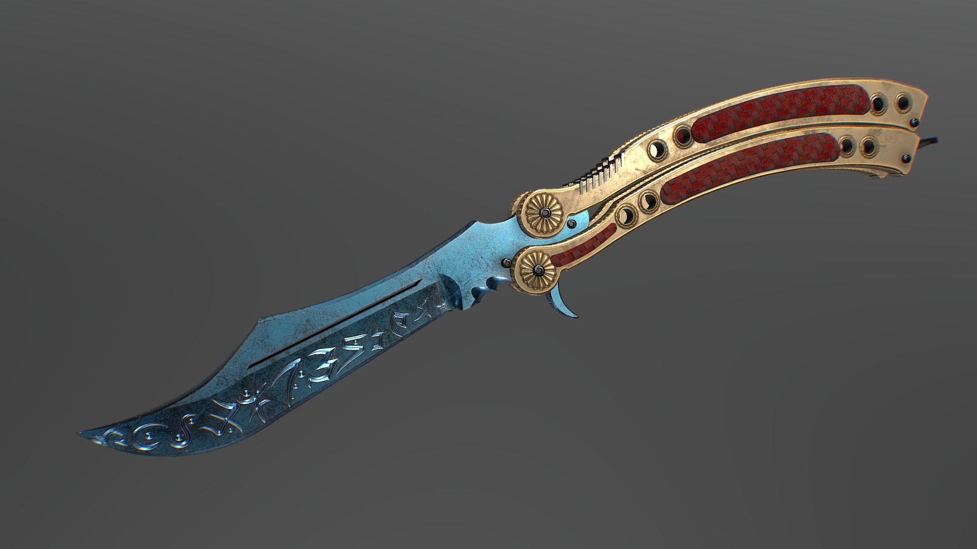 Butterfly - Rune - 3D model by BadtRIP (@badtripbg) [7c138f9] - Sketchfab