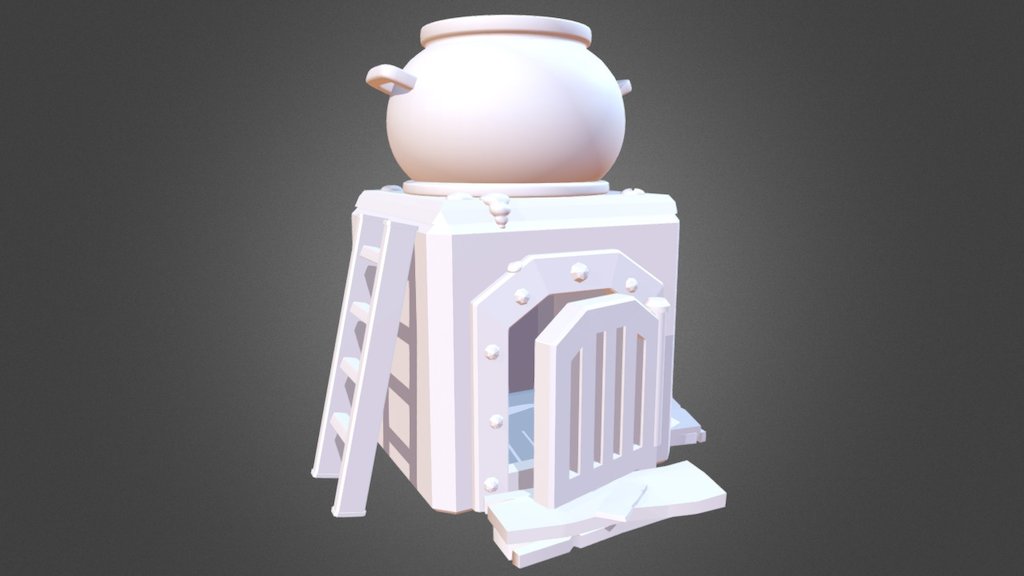 Furnace - Clash Royale - 3D model by Bernardo de Aquino (@Bernardo3D ...