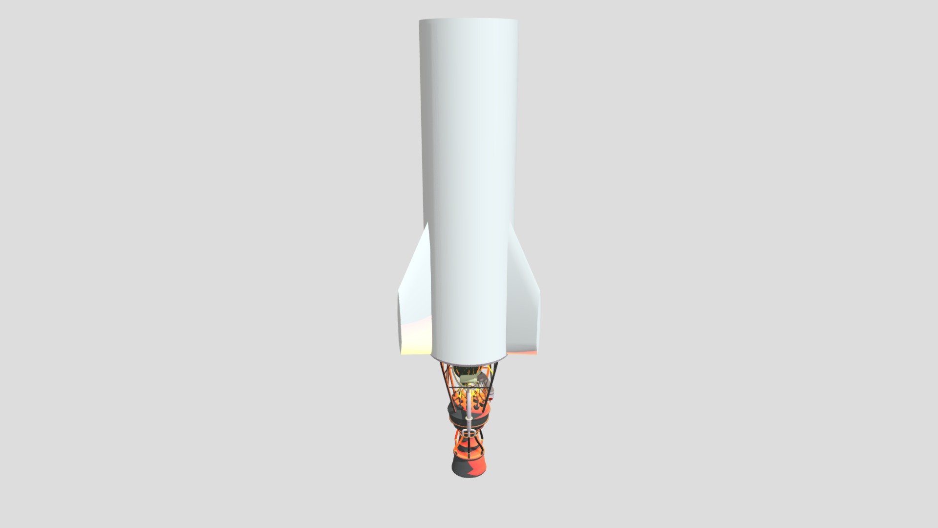 RD-103 Russian Rp1-L Ox Rocket Engine - 3D model by Xavier_F [7c14efd ...