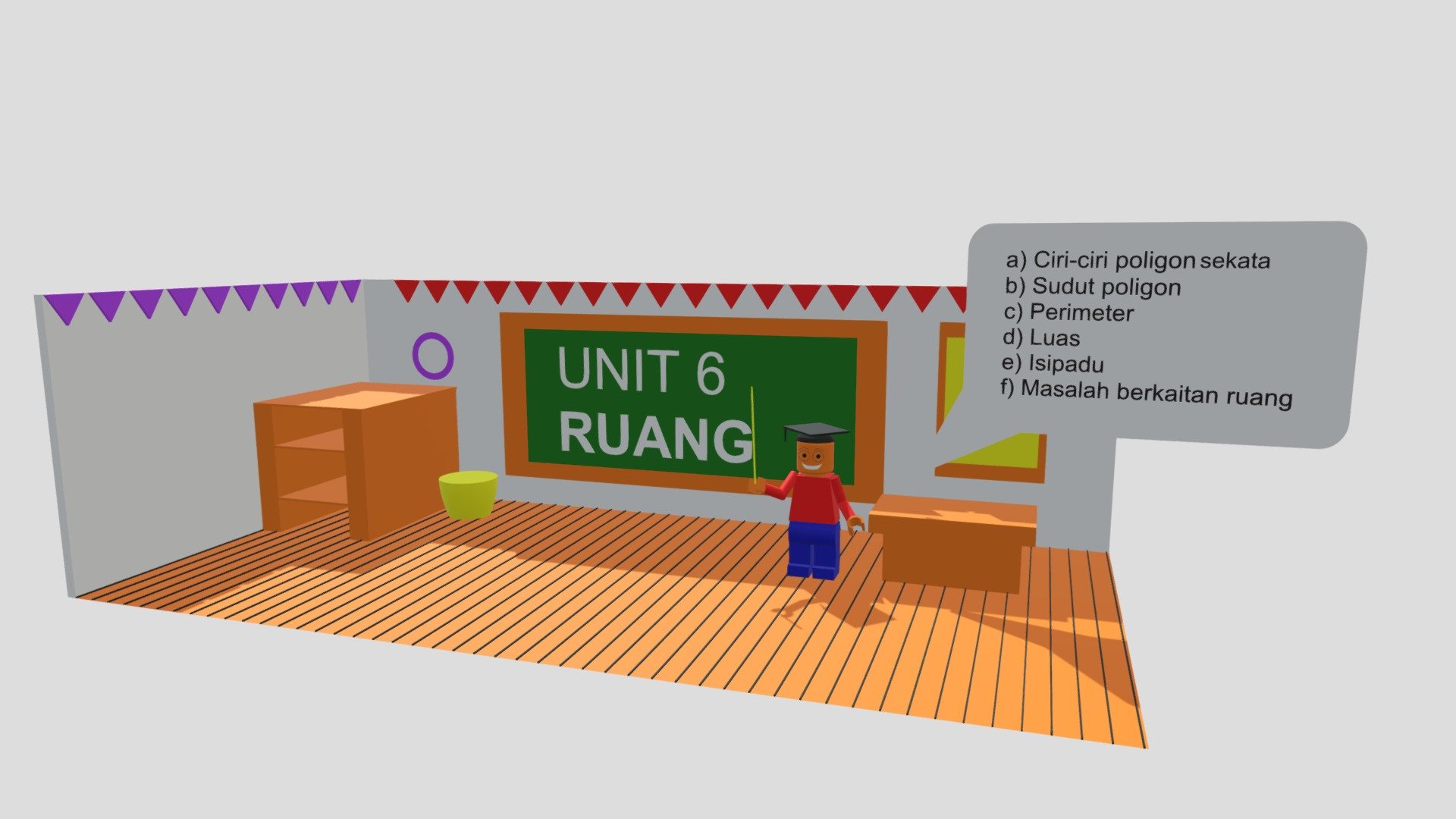 00 PENGENALAN KEPADA TOPIK RUANG - Download Free 3D model by ...