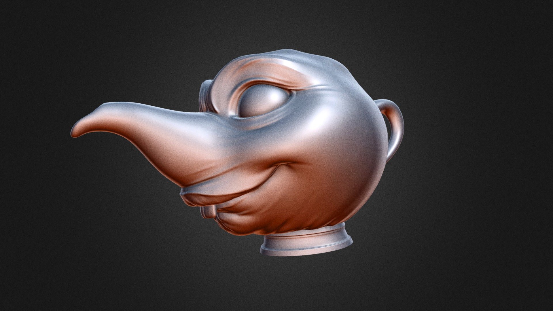 Hatters Teapot - Toy model to print - Download Free 3D model by artgelo ...