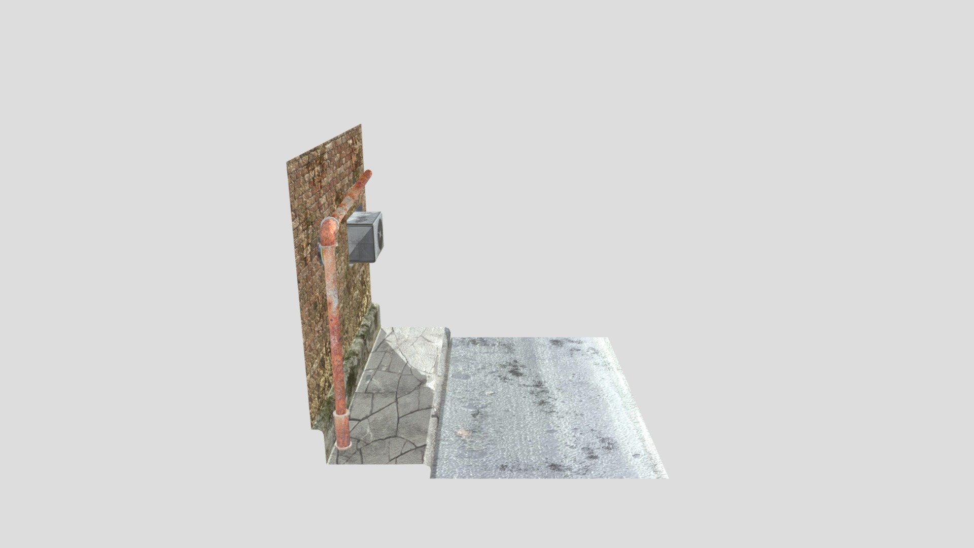 Alleyway - Download Free 3D model by slleggott [7c16ee3] - Sketchfab