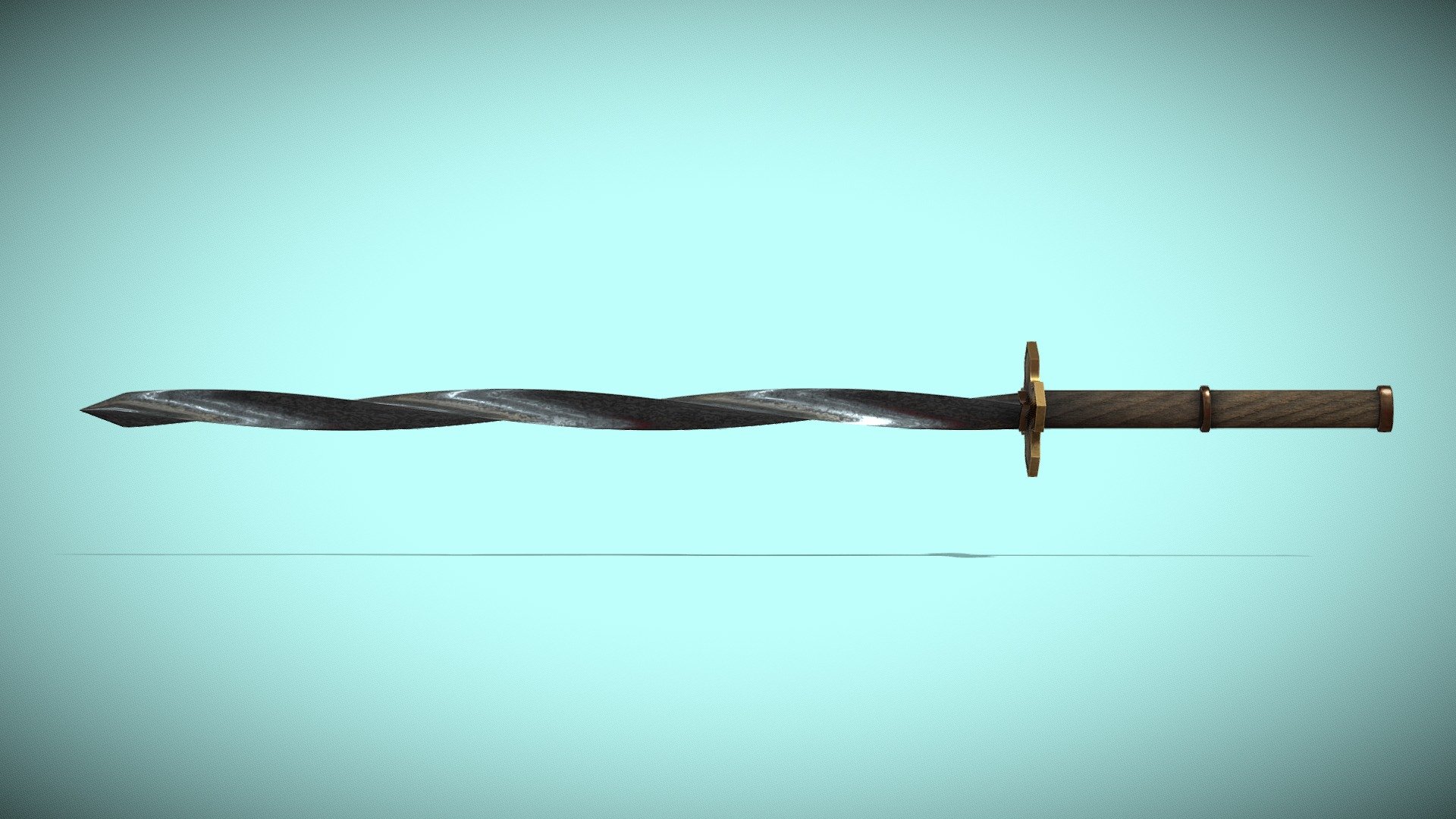 Twisted Sword FREE - Download Free 3D model by AnshiNoWara NG+ ...