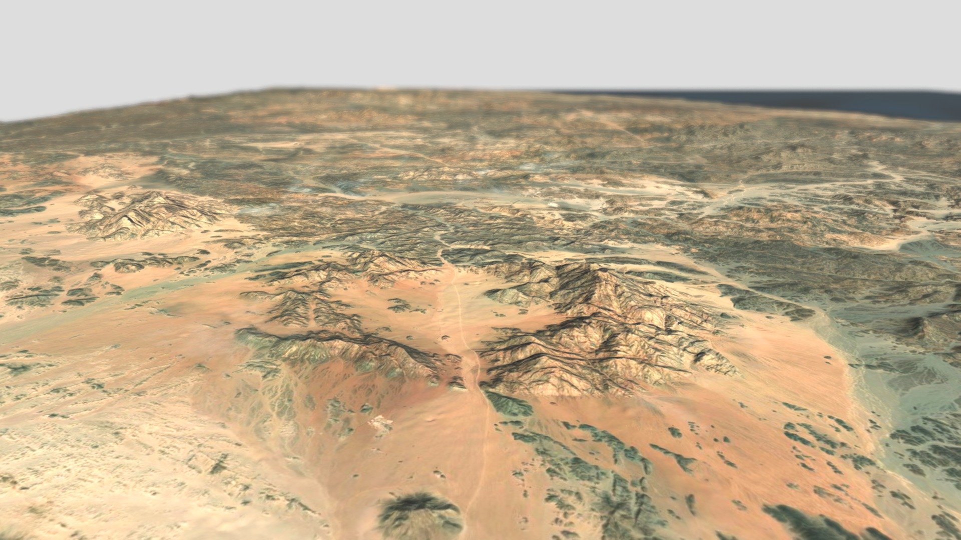NEOM and the Red Sea Saudi Arabia - n25 e034 - Buy Royalty Free 3D ...