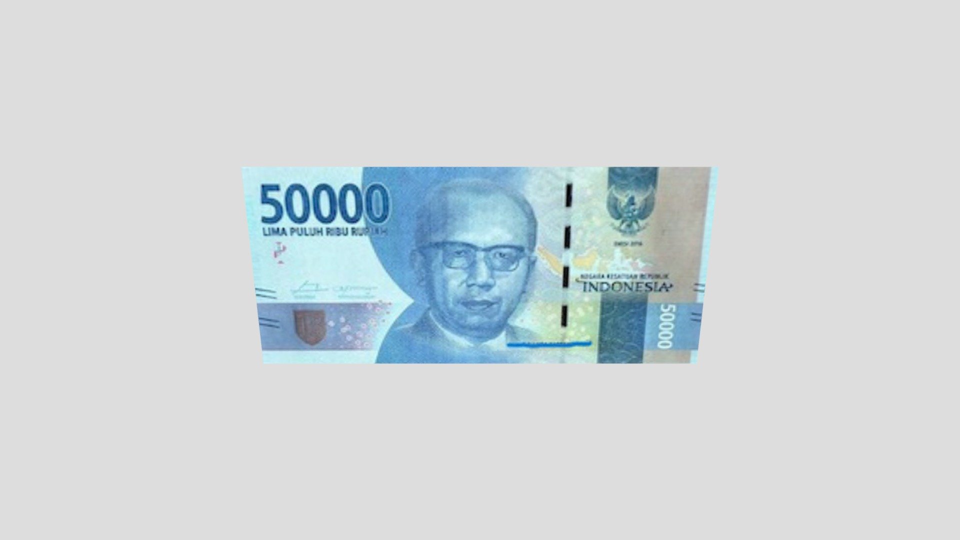 Uang 50rb - Download Free 3D model by naufal2503 [7c19e7a] - Sketchfab