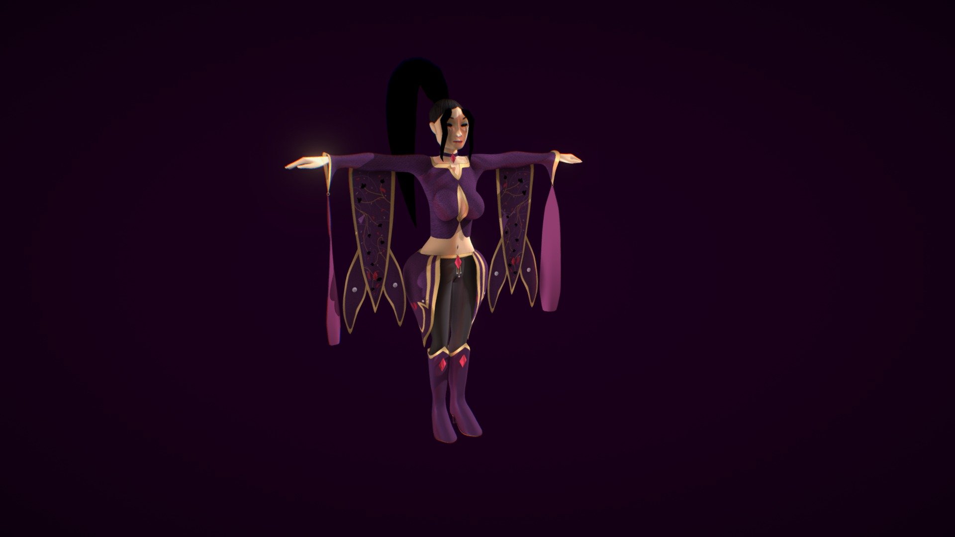 Selene - 3D model by azarino [7c1a478] - Sketchfab