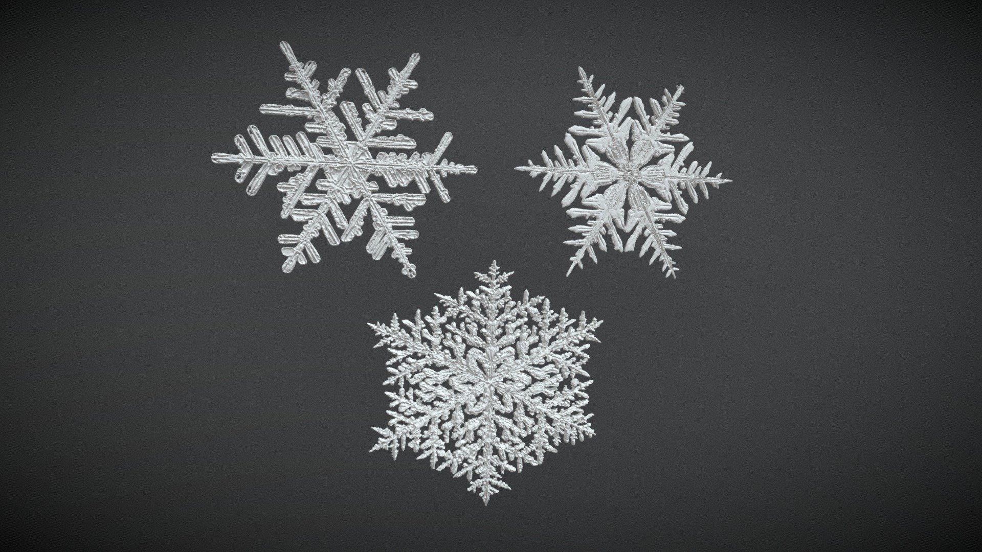 Snowflake multi-pack - Buy Royalty Free 3D model by PARSONSARTS ...