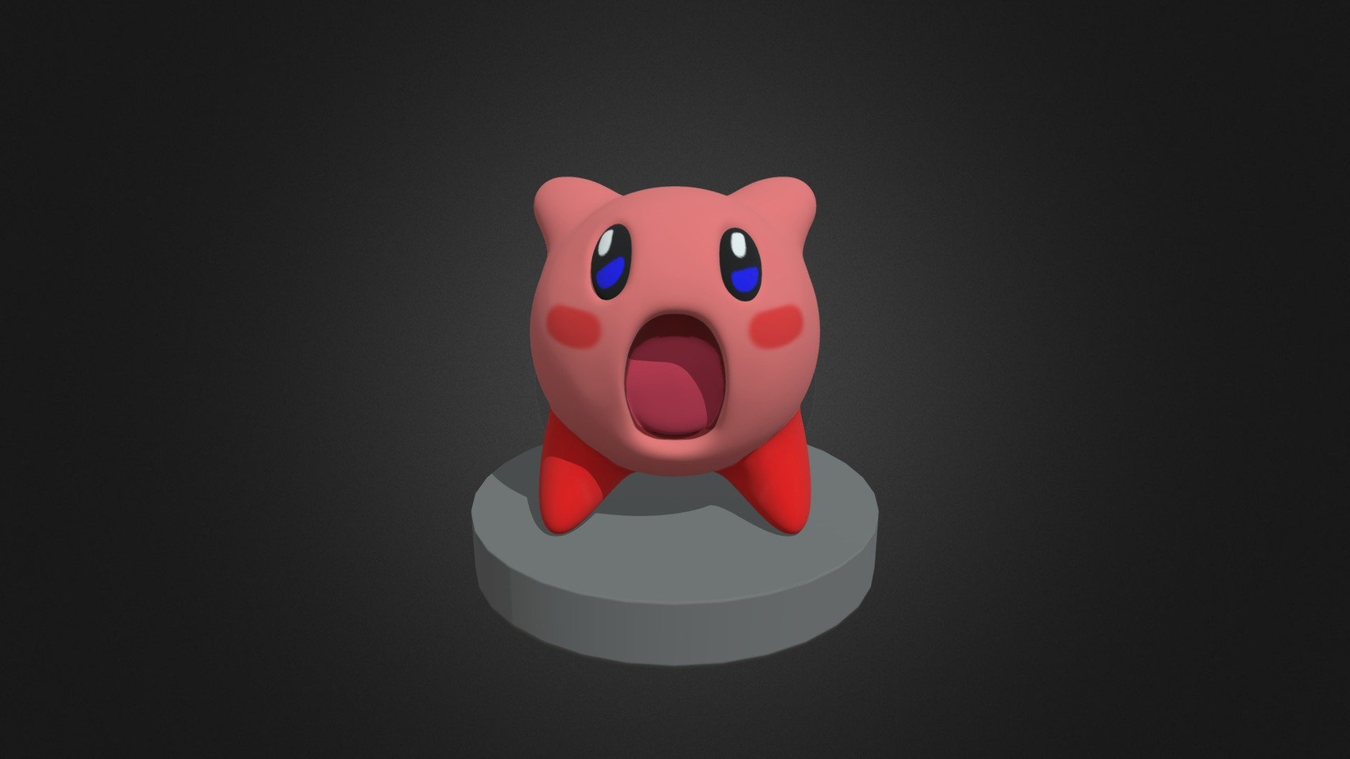 Kirby - 3D model by CarlosEdu1234 [7c1c37f] - Sketchfab
