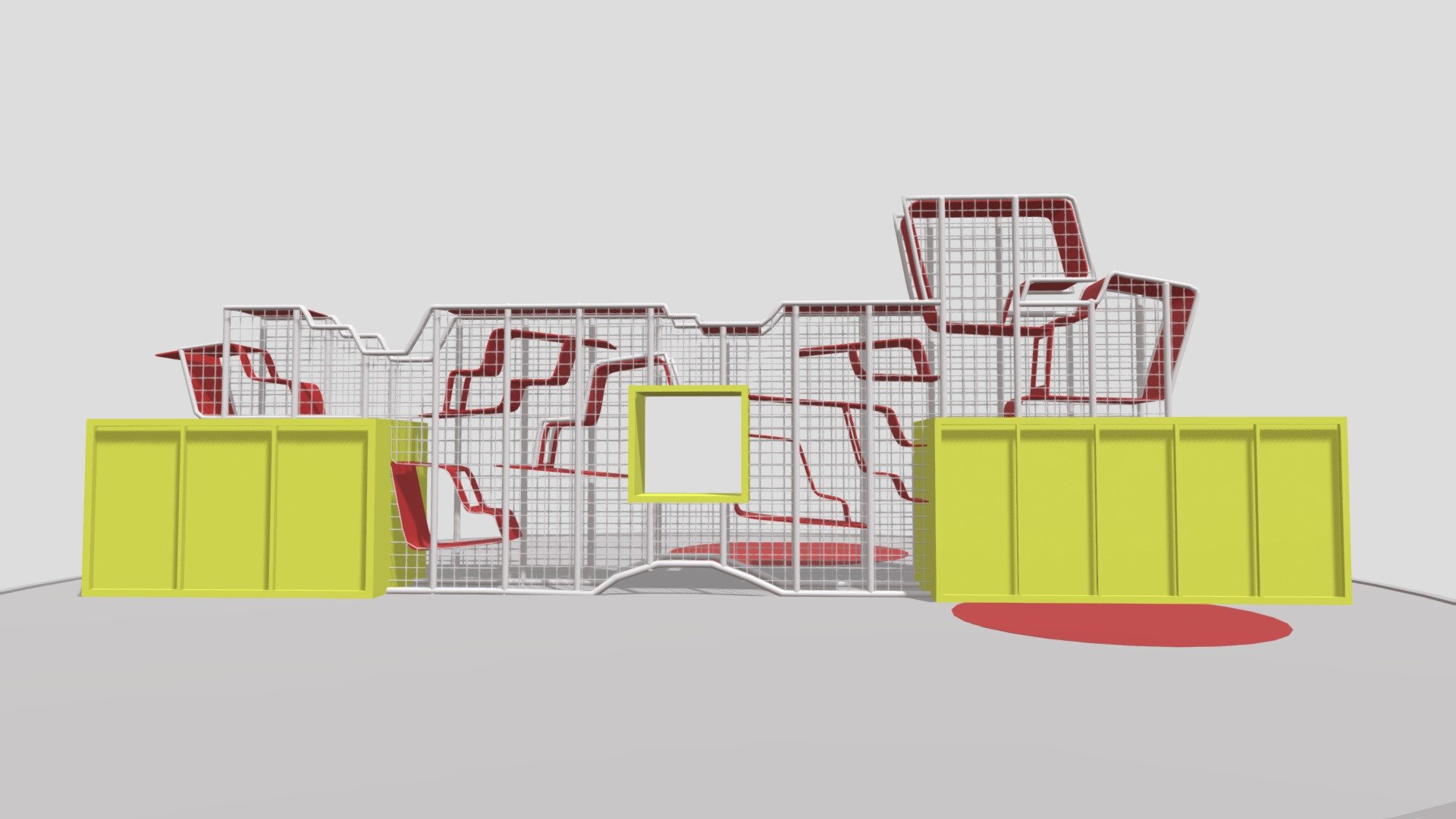 wall holla climbing series playground - 3D model by diliplayground ...