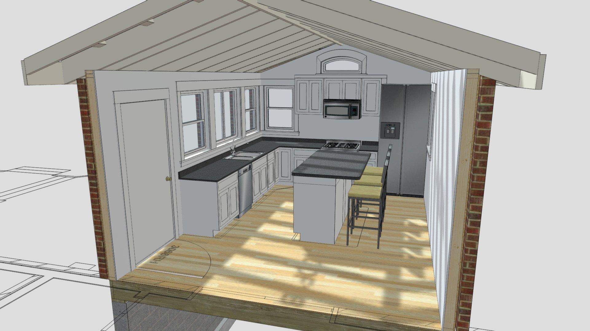 Ergenbright Kitchen 6-18 - 3D model by Candarco LLC (@candarcollc ...