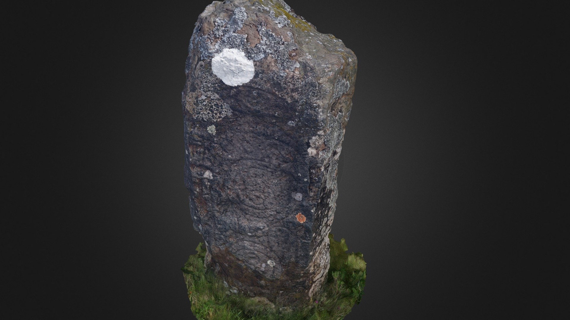 Pictish symbol stone - Clach Ard, Peinmore - 3D model by Alex Elvis ...