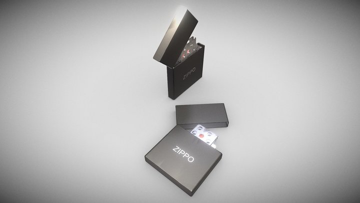 Zippo 3D models - Sketchfab