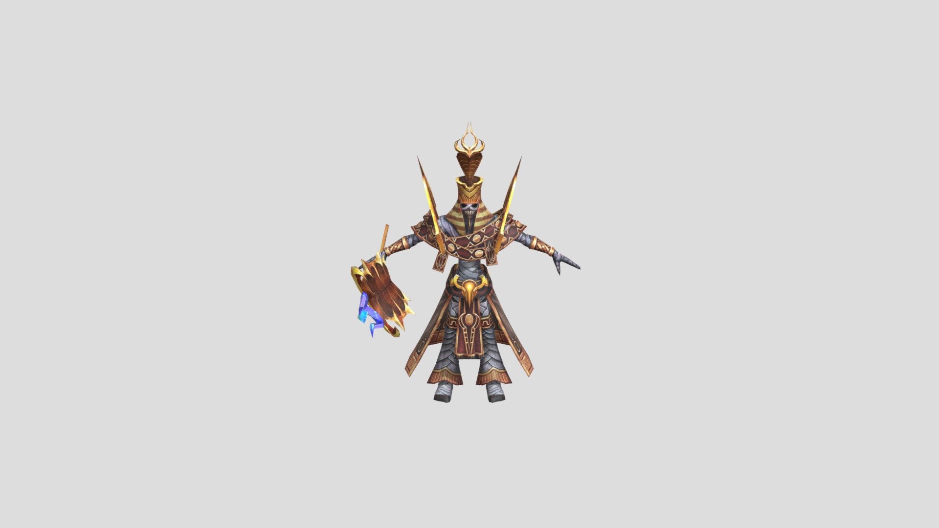 MonsterMummy Priest Super Elite Vari King's raid - Download Free 3D ...