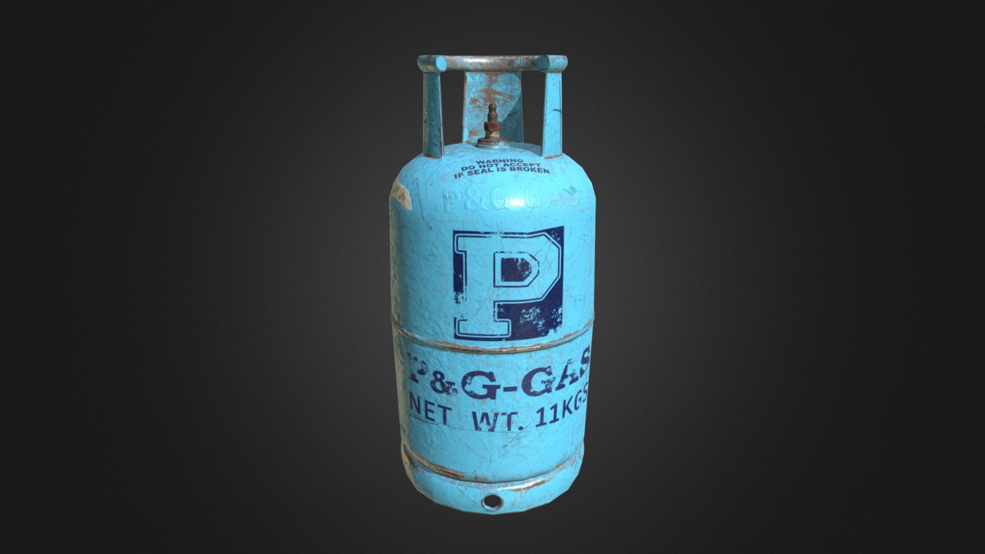 LPG Gas Cylinder - 3D model by ALB (@Anjelynb) [7c216a0] - Sketchfab