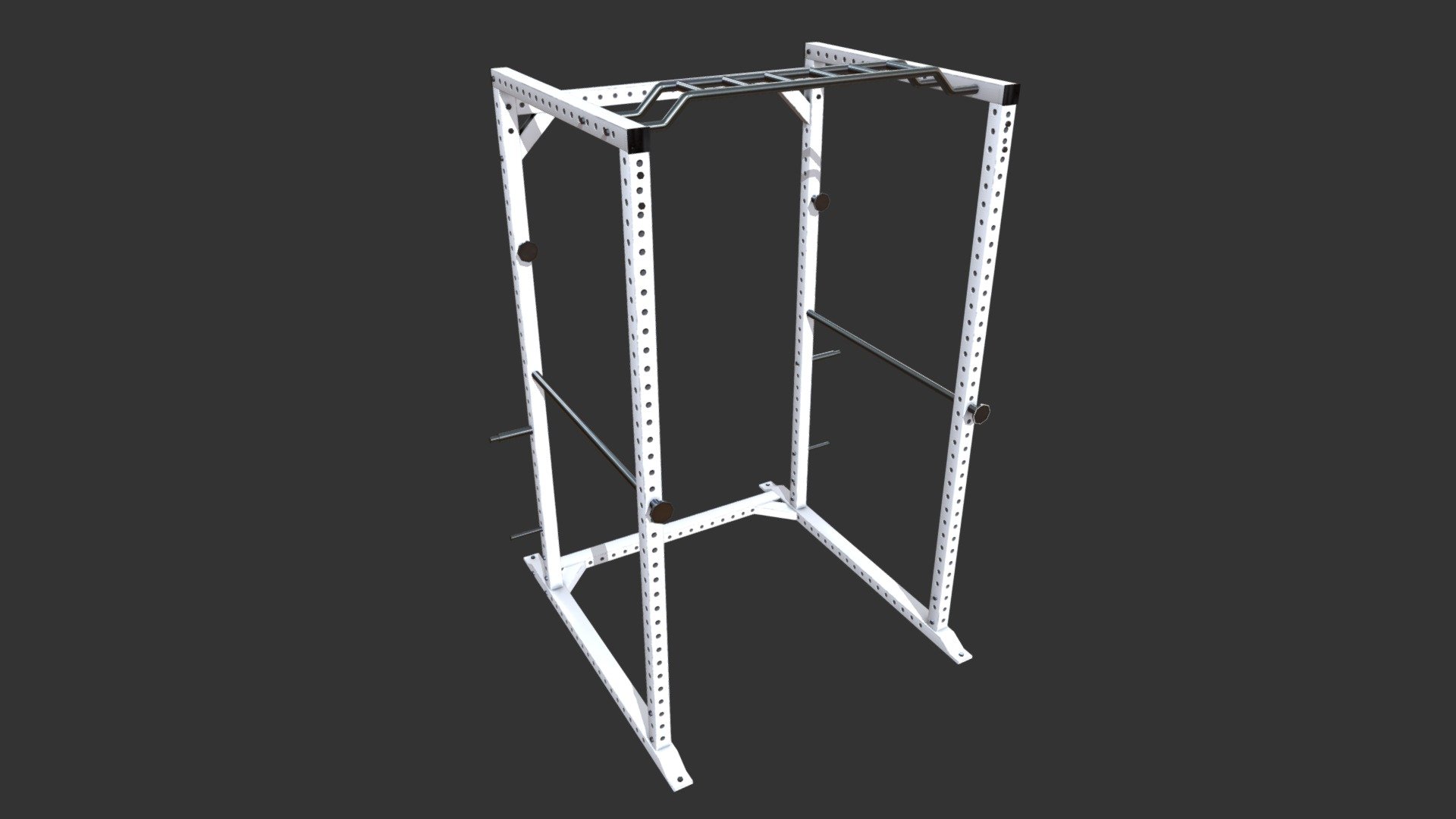 Gym Squat Rack Machine (Low Poly) - Buy Royalty Free 3D model by CG ...