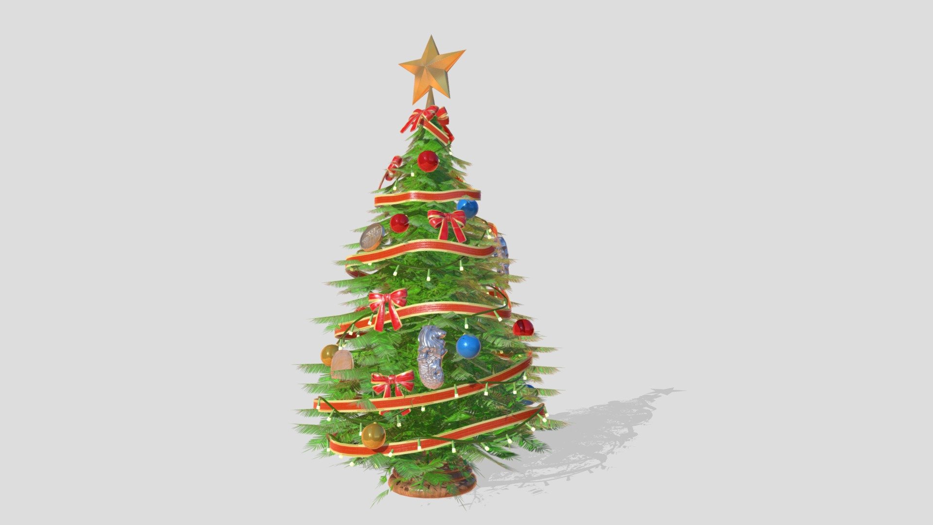 Christmas Tree - 3D model by STB-TC [7c22eb0] - Sketchfab