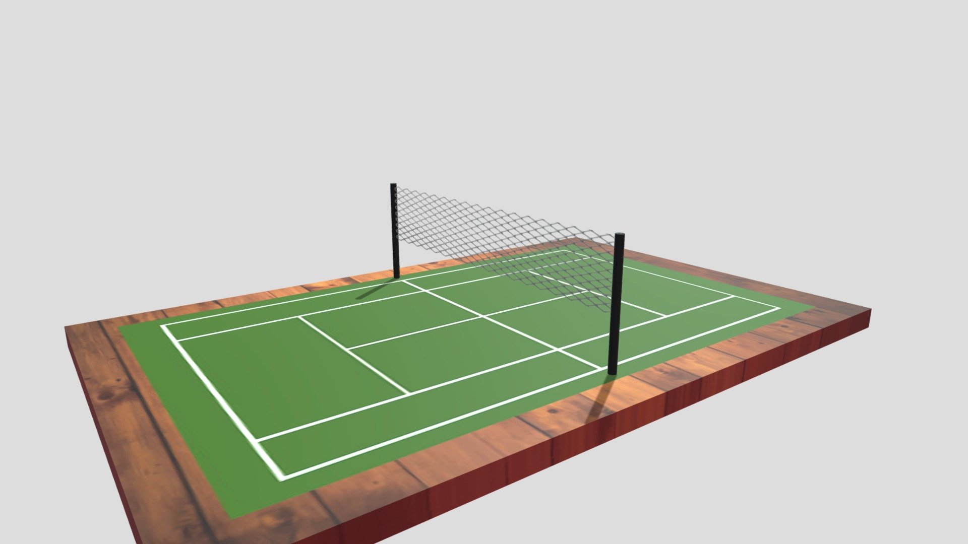 Batminton court - Download Free 3D model by Cybertron B-127 (@robo ...