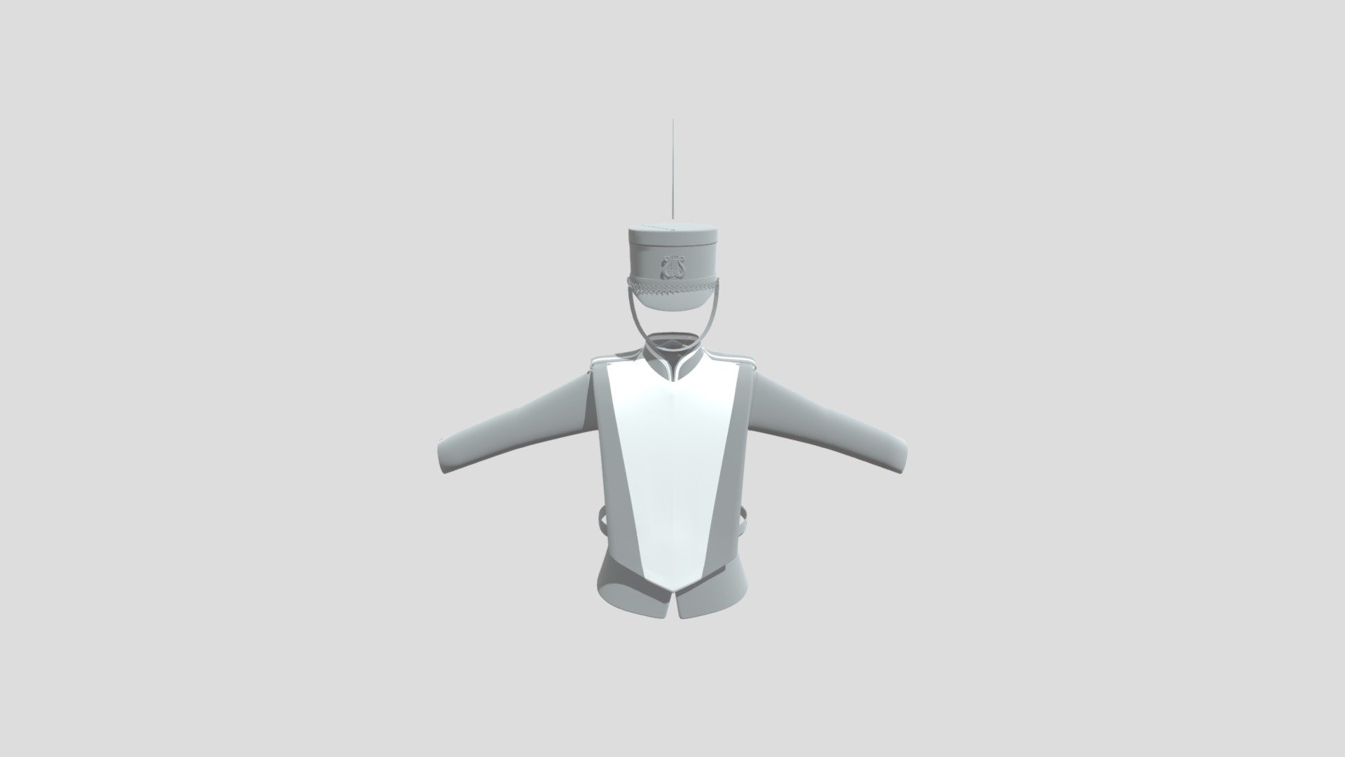 Marching Band Uniform - Download Free 3D model by dangbrandondang ...