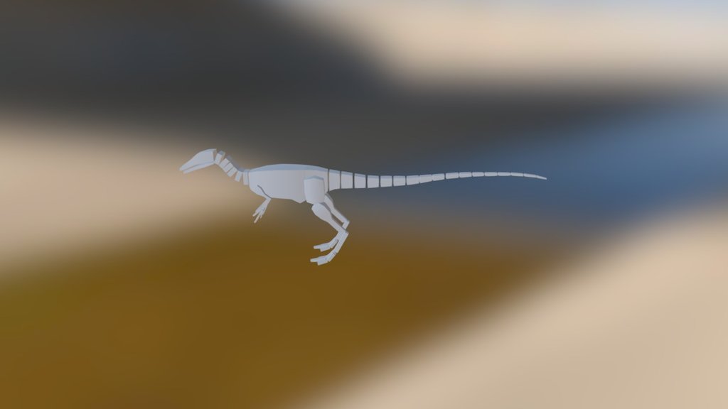 Compsognathus Model 06 - 3D model by redbeardsart [7c24acb] - Sketchfab