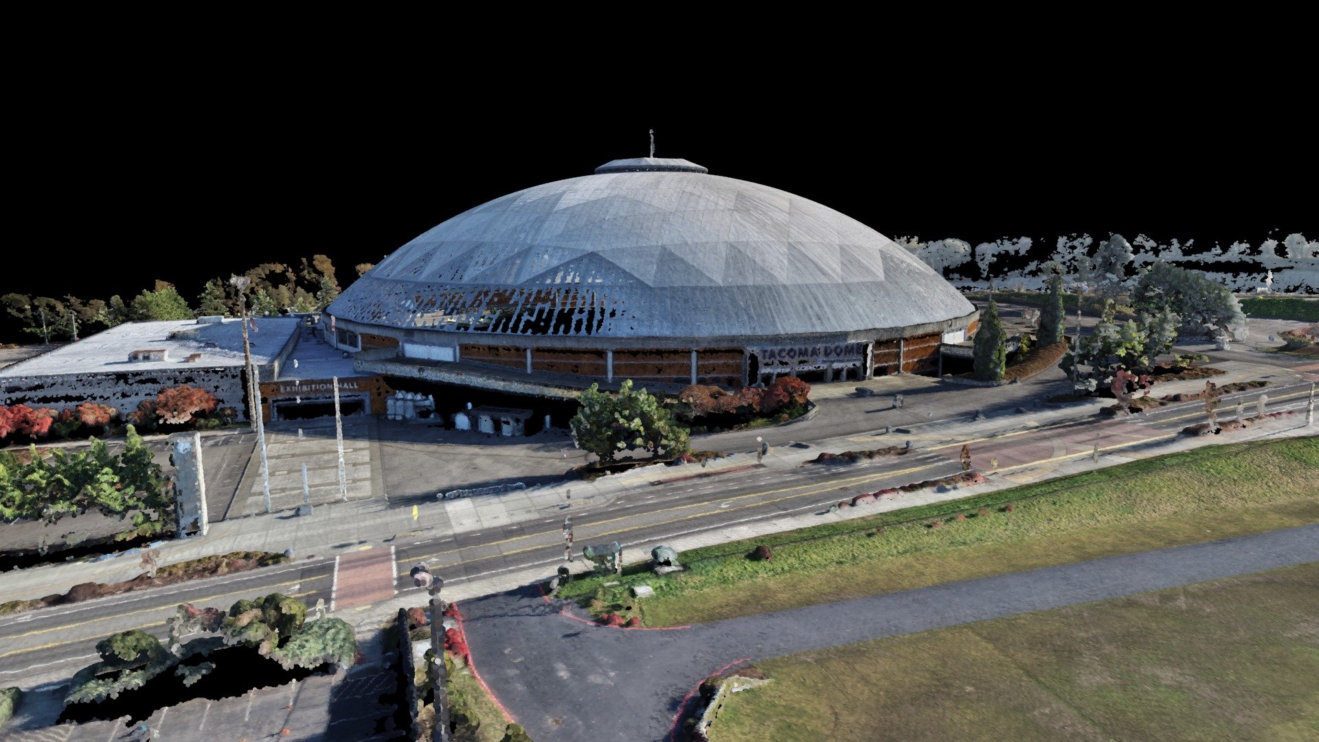 Tacoma Dome - 3D model by EveryPoint [7c25c02] - Sketchfab