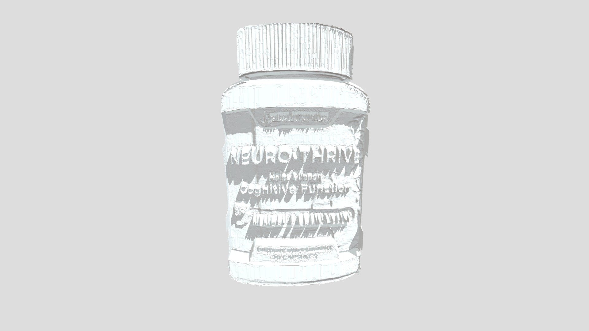 Neuro-Thrive::Make Your Brain Sharpend & Faster! - 3D model by ...