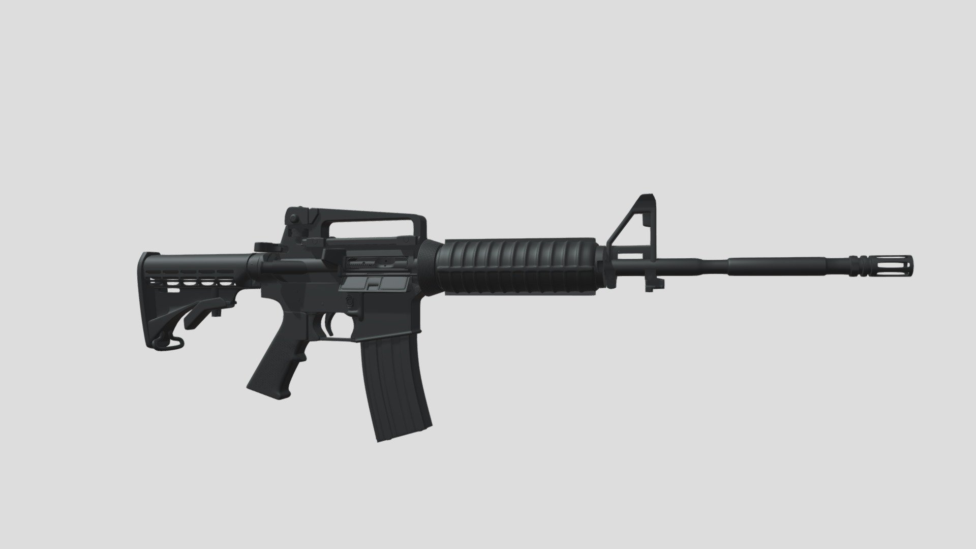 M4 Carbine - 3D model by Kontra (@kontraxyz) [7c27cb0] - Sketchfab