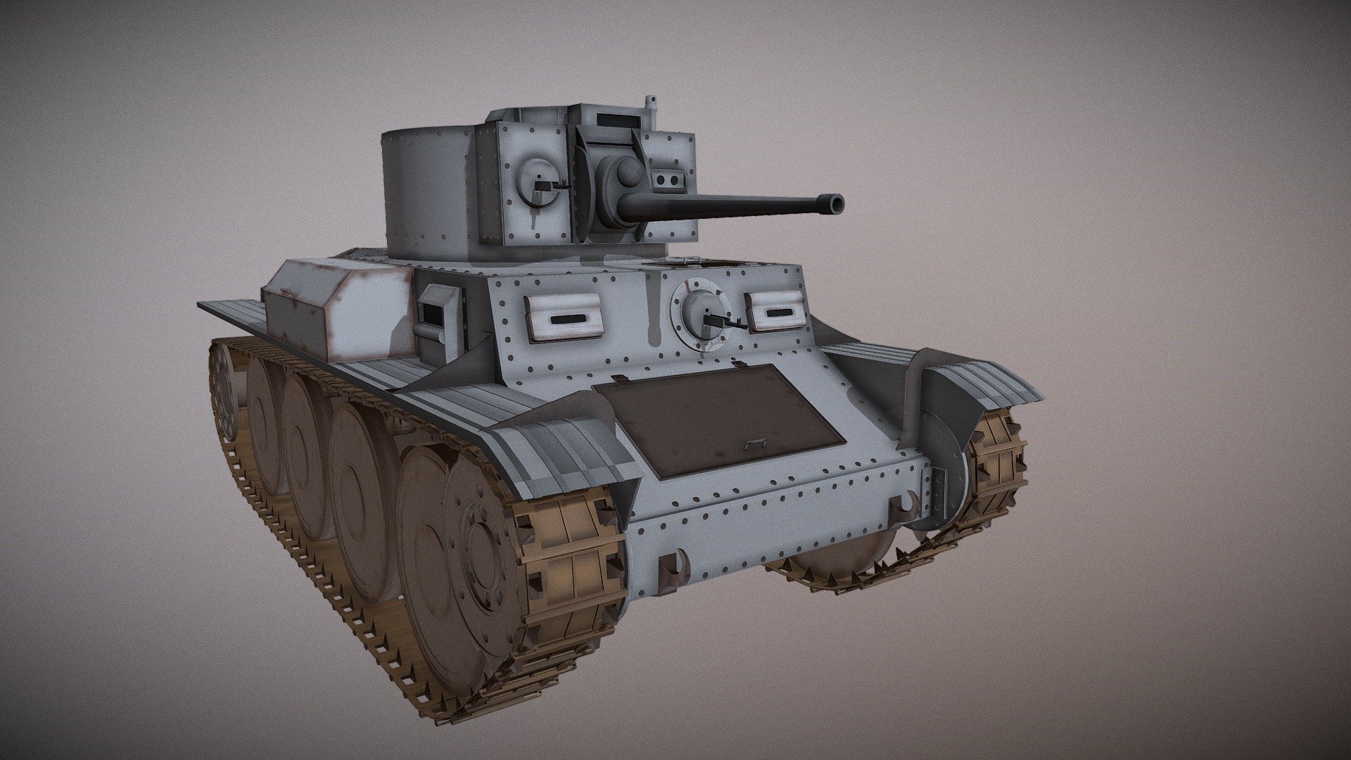 Panzer 38t - Download Free 3D model by _JooL_ [7c28564] - Sketchfab