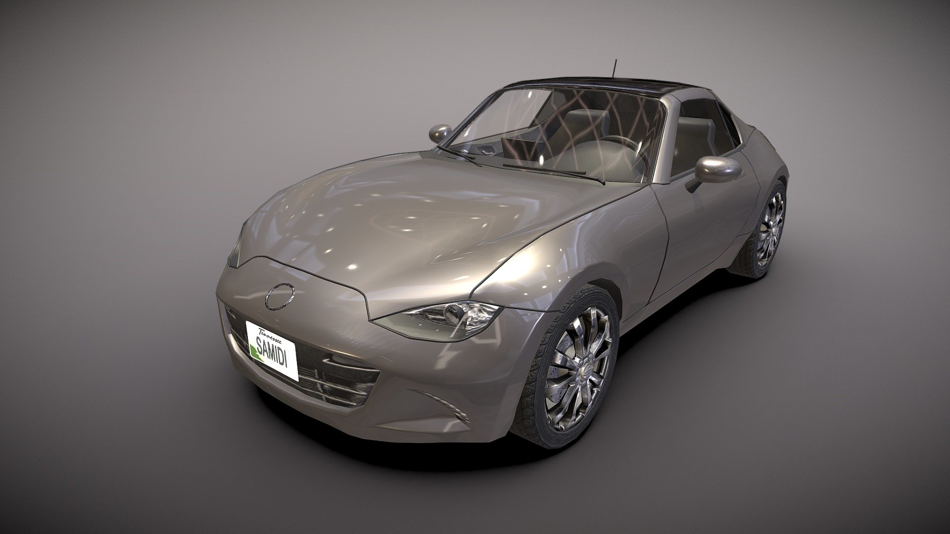 Mazda MX-5 - 3D model by Samidi (@cachetf) [7c29ded] - Sketchfab