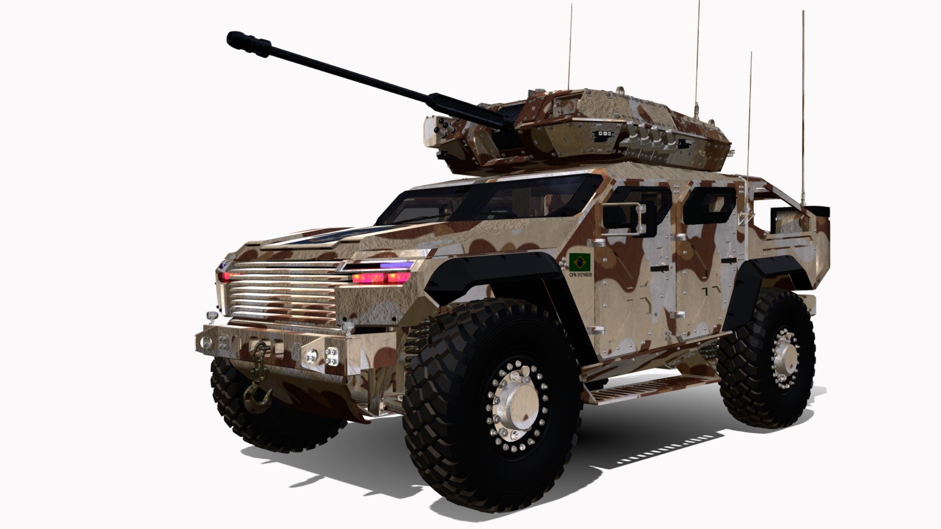 thunder 4X4 BR - 3D model by LM3D (@lm9241221) [7c2a4df] - Sketchfab