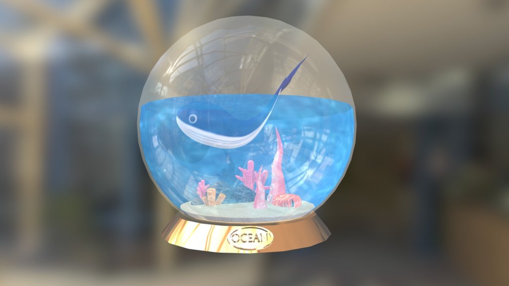 Ocean Ball - 3D model by discoco [7c2d4c3] - Sketchfab
