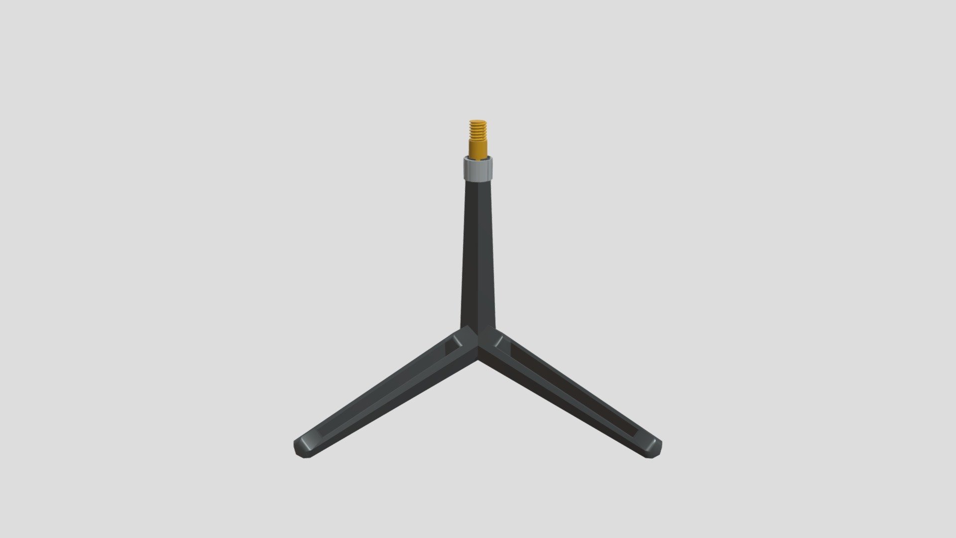 Mic stand assembly v2 - 3D model by michal.augustyn [7c2d57d] - Sketchfab