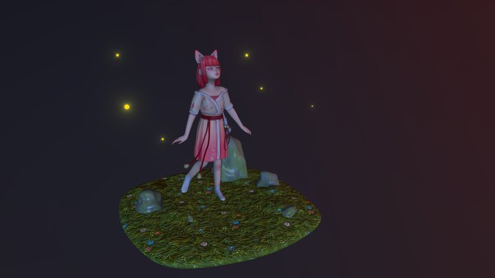 Kitsune 3D models - Sketchfab