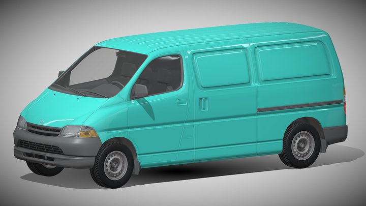 Hiace 3D models - Sketchfab