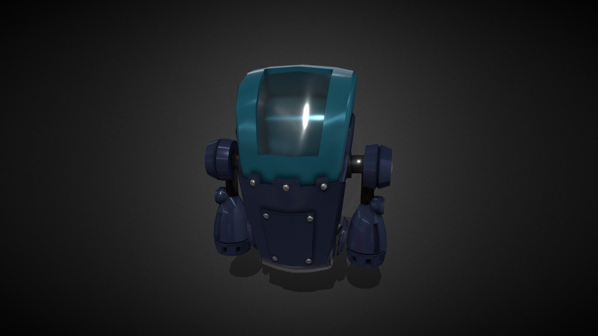 Cartoon Security Robot - 3D model by JPTavares [7c2e80d] - Sketchfab