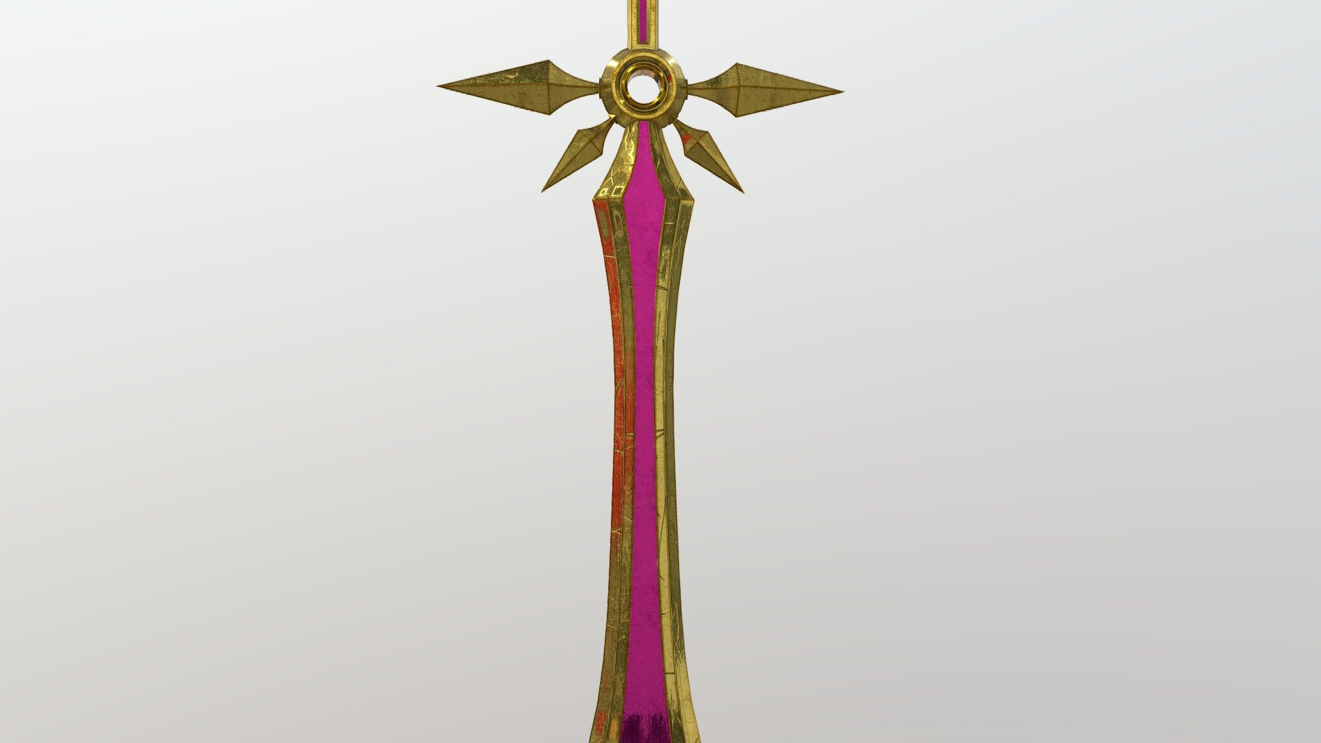 Classic Leona Sword - 3D model by Yan Fan (@Yan_Fan) [7c2e87e] - Sketchfab