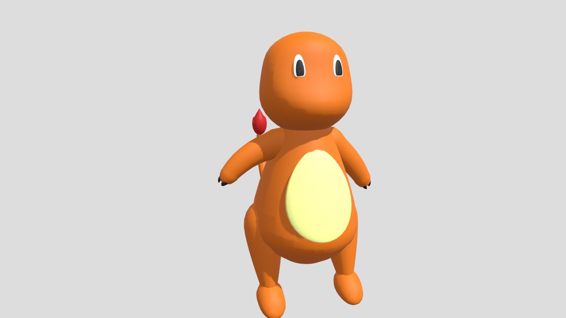 charmander - Download Free 3D model by kbren [7c2ea31] - Sketchfab