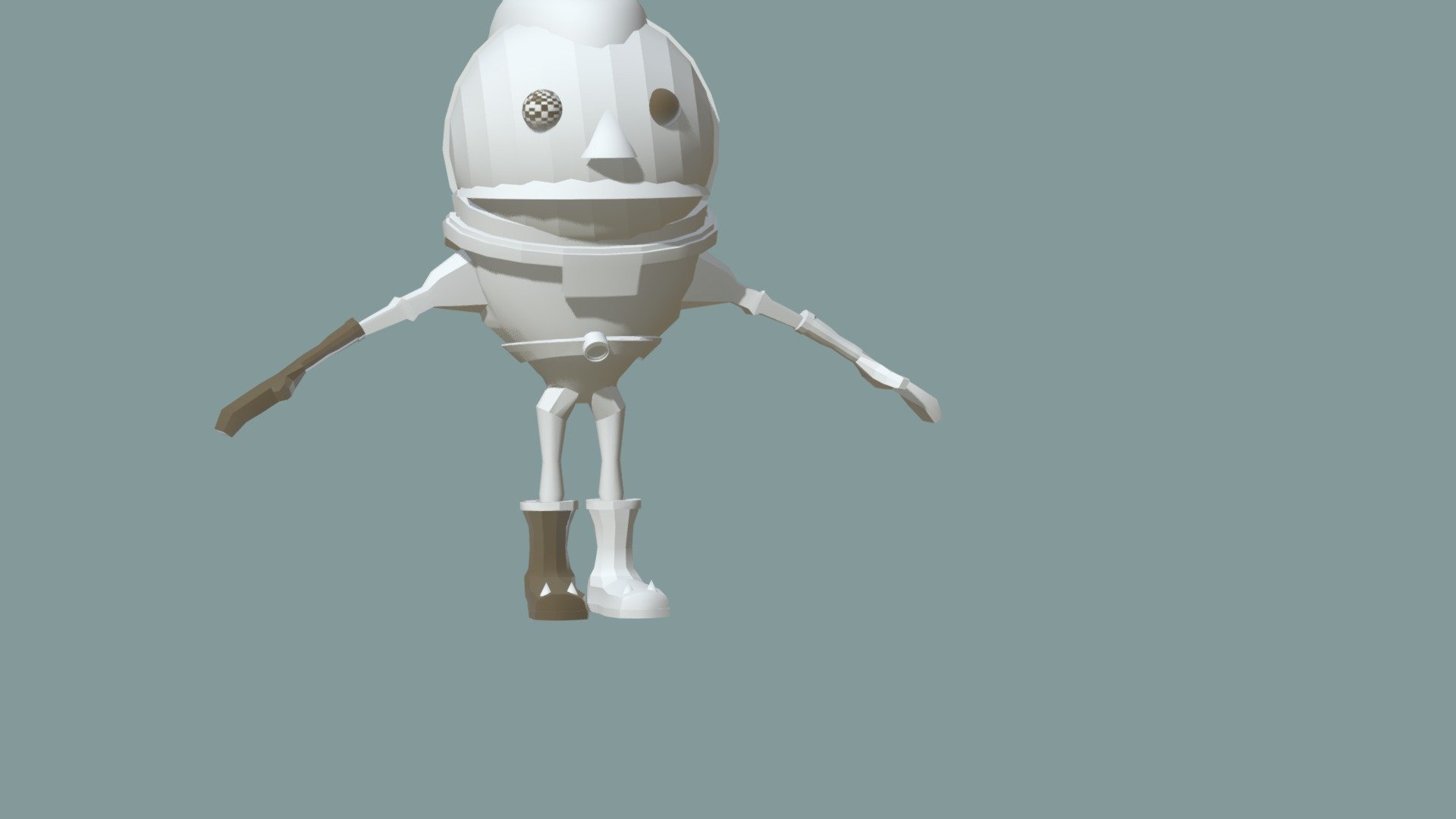 Punk Eggman - 3D model by hummingbirdsday [7c2f34b] - Sketchfab