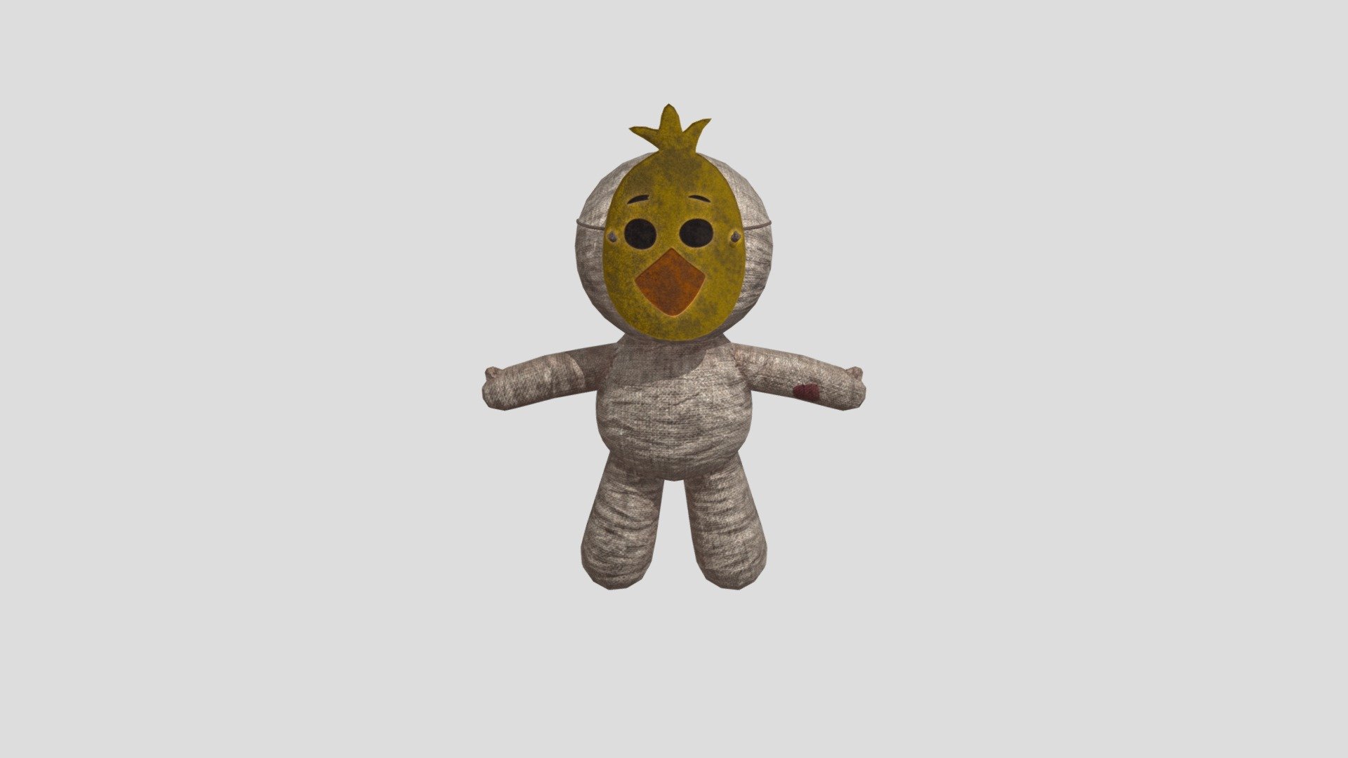 Chica Masked Doll - Download Free 3D model by skylajade69 [7c31889 ...