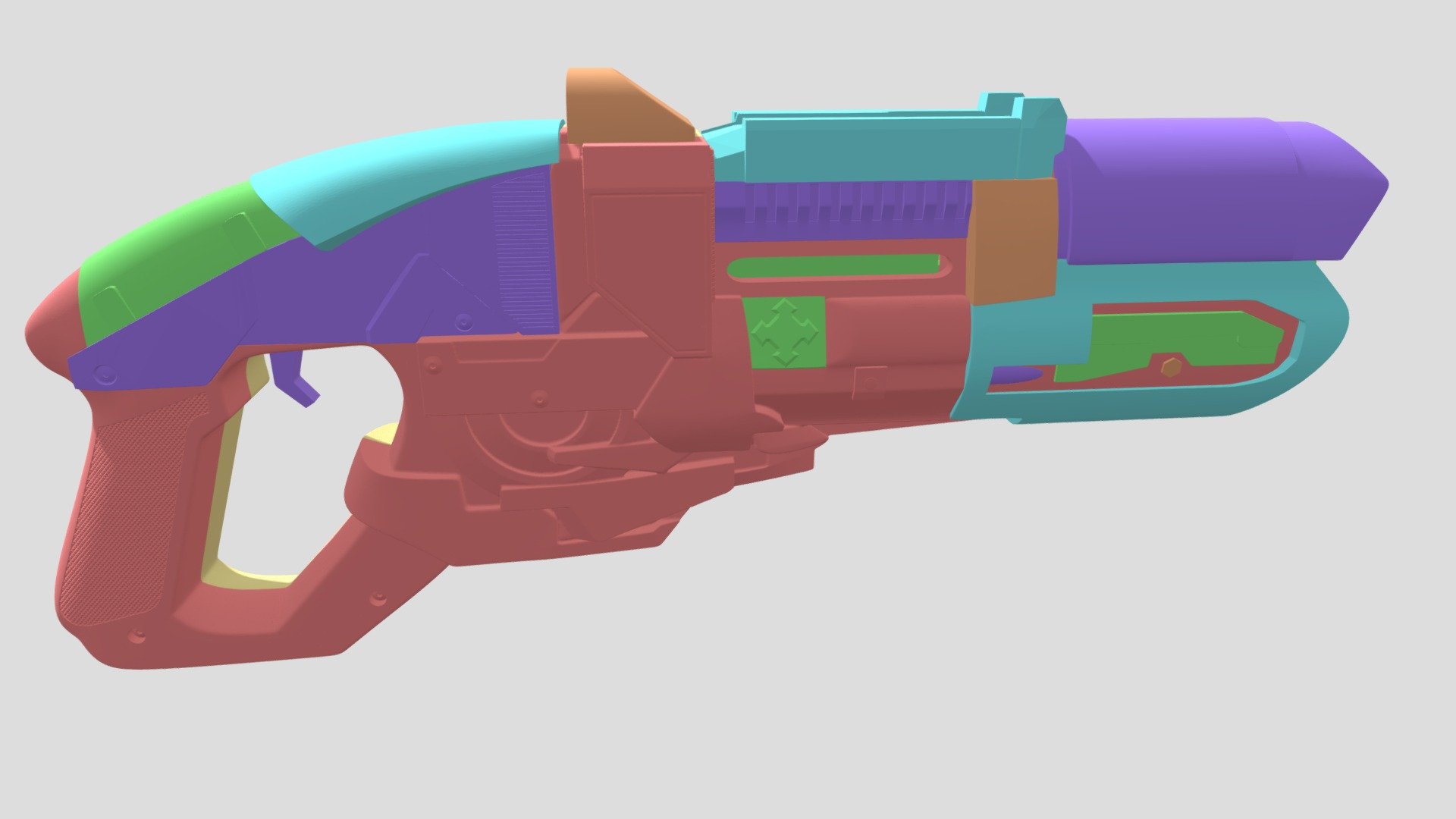 Cold Gun by Capitain Cold DC - 3D model by Ti!3 (@ti13) [7c32469 ...