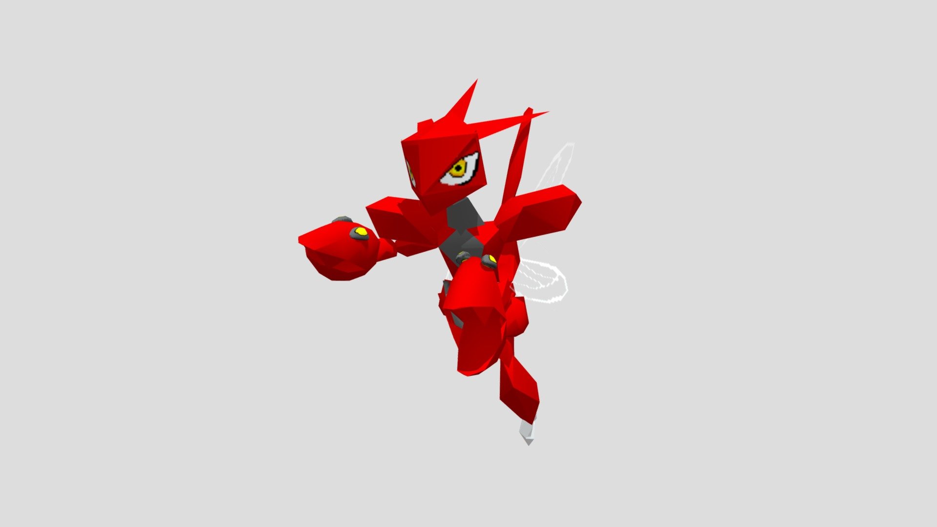 Scizor - Retro (Nintendo 64 Style) - 3D model by HantomPro [7c3292e ...
