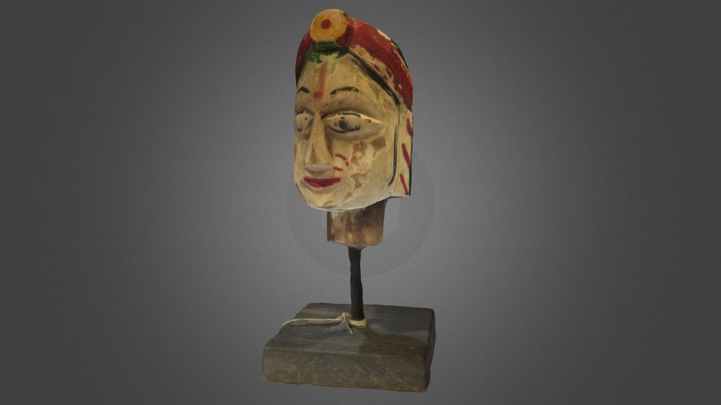 Antique Wooden Puppet Head - Download Free 3D model by S&J 3D Concepts ...
